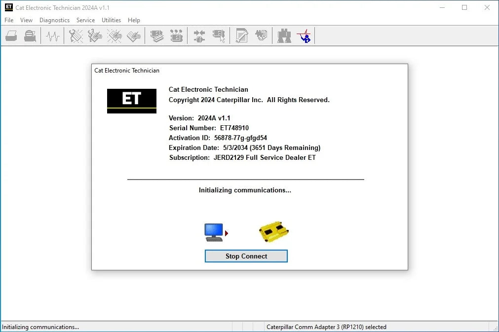 2024 New Caterpillar Cat ET 2024A Diagnostic Program with Factory ...