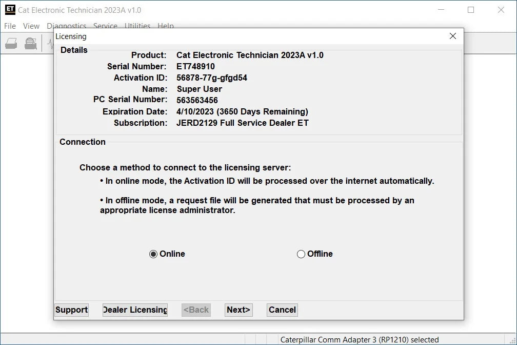 2024 New Caterpillar Cat ET 2024A Diagnostic Program with Factory ...