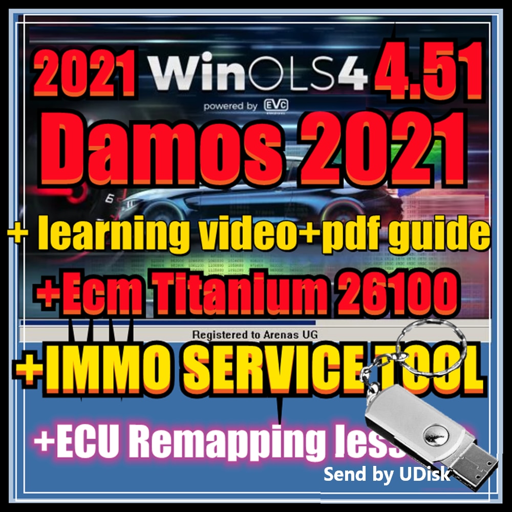 WinOLS 4.51 VMWARE+ecm TITANIU+immo too+ ecu remapping lessons With ...