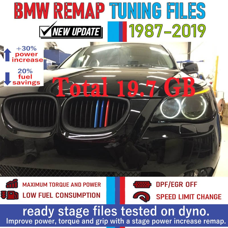 2022 BMW Moded Ecu Files Remapping (Updated) Stage1,Stage 2...etc - Total 19.7 GB All models ...