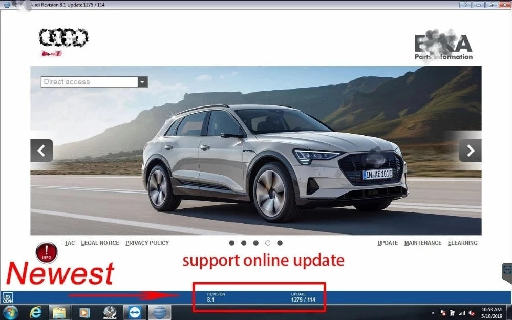 ELSAWIN 6.0 with E T/ K 8 .3 Newest Repair Software Group Vehicles ...