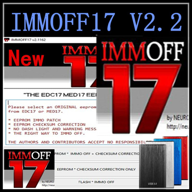 Newest iMMOFF17 Software EDC17 Immo Off Ecu Program NEUROTUNING ...